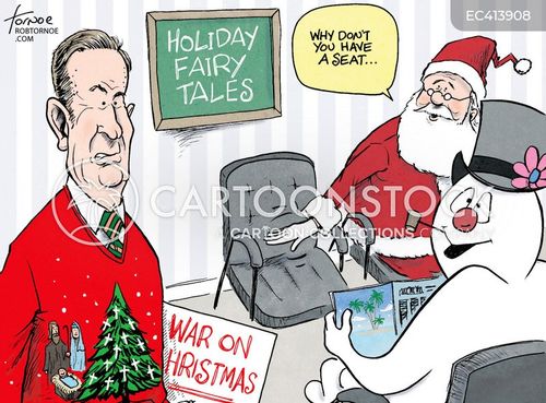 Anti-christmas Cartoons and Comics - funny pictures from CartoonStock