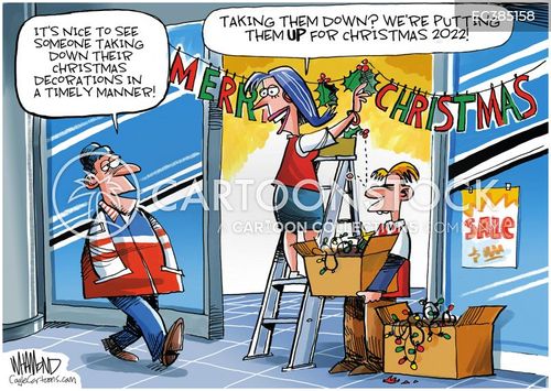 Post-christmas Clear-out Cartoons and Comics - funny pictures from ...