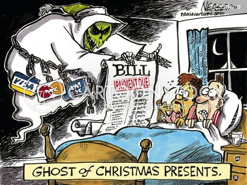 Creepy Christmas Cartoons and Comics - funny pictures from CartoonStock