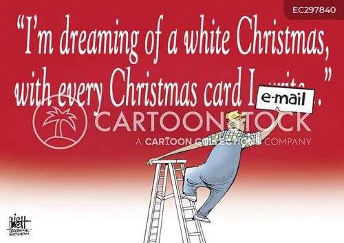 Christmas Card Cartoons and Comics - funny pictures from CartoonStock