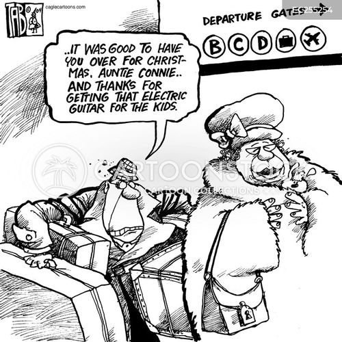 Guest Etiquette Cartoons and Comics - funny pictures from CartoonStock