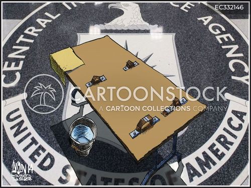 Cia Headquarters Cartoons and Comics - funny pictures from CartoonStock