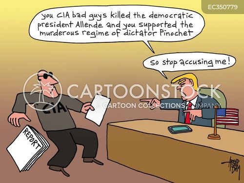 Head Of Cia Cartoons and Comics - funny pictures from CartoonStock