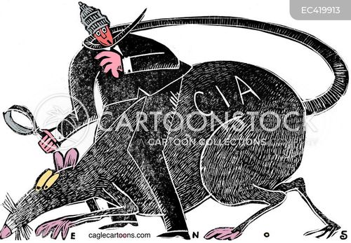Spy Program Cartoons and Comics - funny pictures from CartoonStock