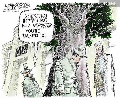 C.i.a. Leak Cartoons and Comics - funny pictures from CartoonStock