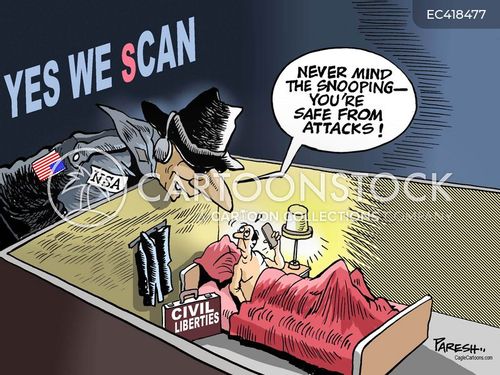 Cyber Snooping Cartoons and Comics - funny pictures from CartoonStock