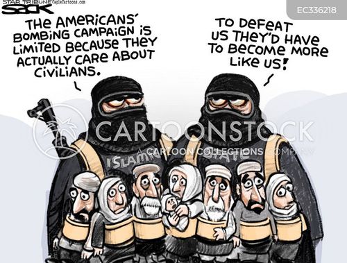 Injured Civilians Cartoons and Comics - funny pictures from CartoonStock