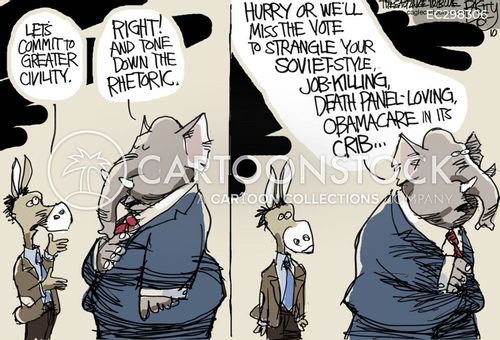 Rhetorical Devices Cartoons and Comics - funny pictures from CartoonStock