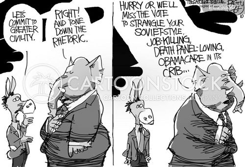 Rhetorical Devices Cartoons and Comics - funny pictures from CartoonStock