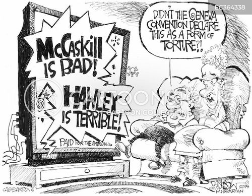 Negative Commercials Cartoons and Comics - funny pictures from CartoonStock