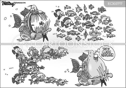 Socioeconomic Divide Cartoons and Comics - funny pictures from CartoonStock