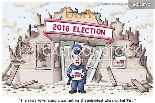 Shouting Fire Cartoons and Comics - funny pictures from CartoonStock