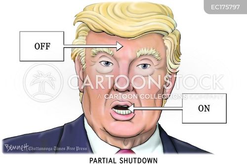 Cierre Parcial Cartoons and Comics - funny pictures from CartoonStock