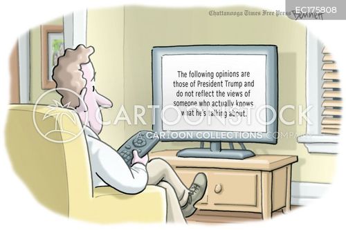 Presidential View Cartoons and Comics - funny pictures from CartoonStock