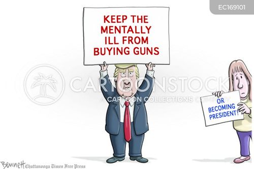 Gun Administration Cartoons and Comics - funny pictures from CartoonStock