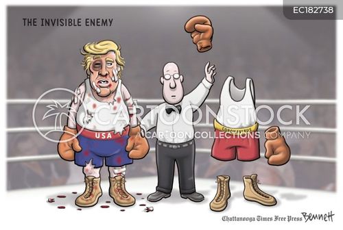 Unseen Challenge Cartoons and Comics - funny pictures from CartoonStock