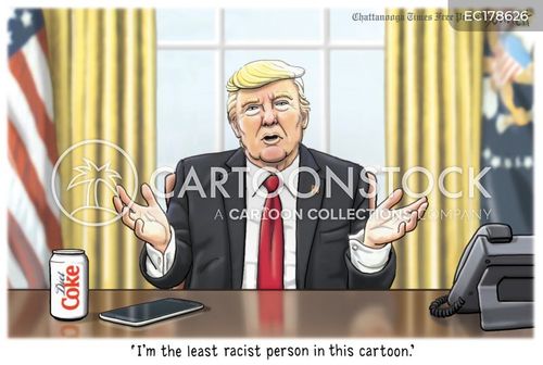 Least Racist Person Cartoons and Comics - funny pictures from CartoonStock