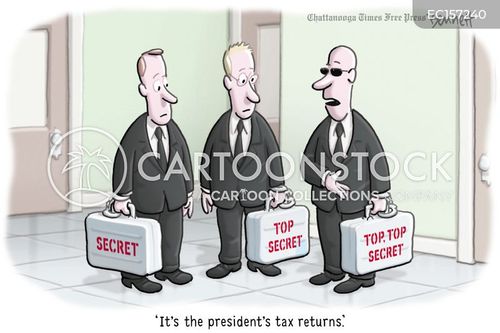 Elusive Tax Returns Cartoons and Comics - funny pictures from CartoonStock