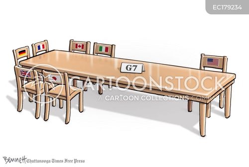 G7 Sumit Cartoons and Comics - funny pictures from CartoonStock