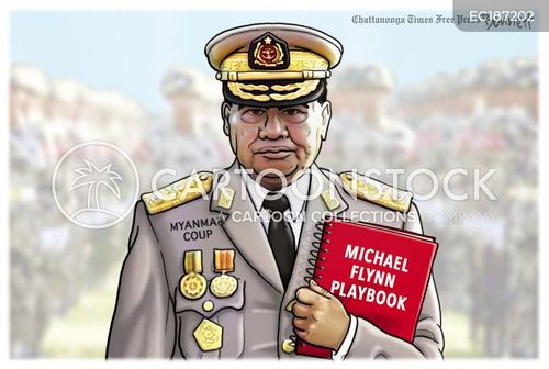 Myanmar Army Cartoons and Comics - funny pictures from CartoonStock