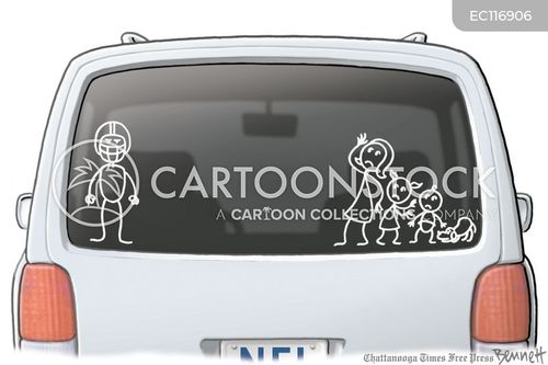 Vehicle Decal Cartoons and Comics - funny pictures from CartoonStock