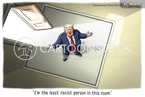 Least Racist Person Cartoons and Comics - funny pictures from CartoonStock
