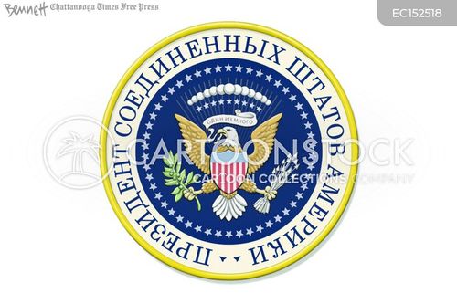 Potus Seal Cartoons and Comics - funny pictures from CartoonStock