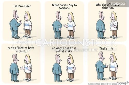 Pro-life Cartoons and Comics - funny pictures from CartoonStock