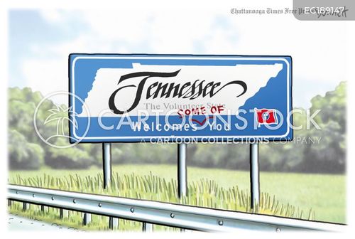 Tennessee History Cartoons and Comics - funny pictures from CartoonStock