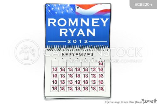 Campaign Calendar Cartoons and Comics - funny pictures from CartoonStock