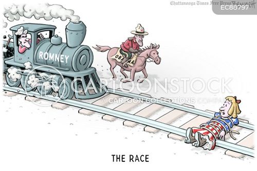 Cartoonish Race Cartoons and Comics - funny pictures from CartoonStock