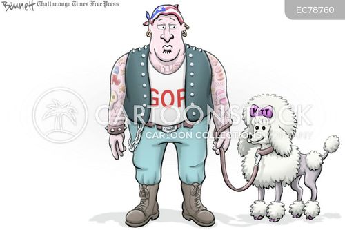 Gray Poodle Cartoons and Comics - funny pictures from CartoonStock
