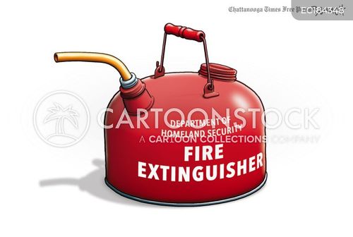 Adding Fuel To Fire Cartoons and Comics - funny pictures from CartoonStock