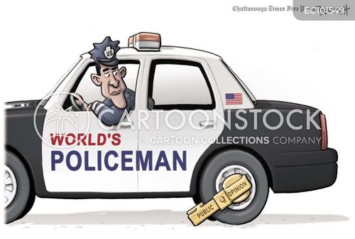 Global Policeforce Cartoons and Comics - funny pictures from CartoonStock