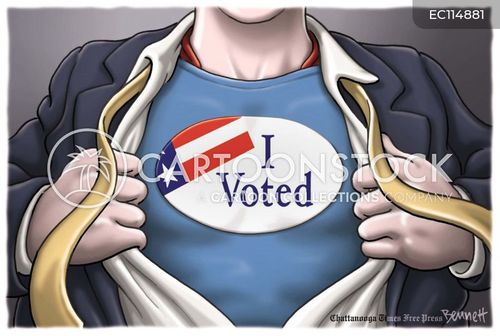 The Power Of Voting Cartoons and Comics - funny pictures from CartoonStock