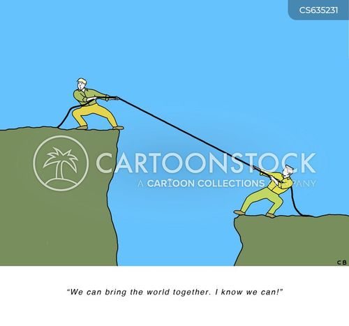 Adversarial Pulling Cartoons and Comics - funny pictures from CartoonStock