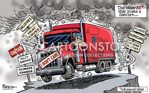 Climate Inertia Cartoons and Comics - funny pictures from CartoonStock
