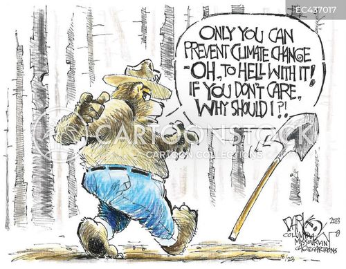 Forest Conservation Cartoons and Comics - funny pictures from CartoonStock