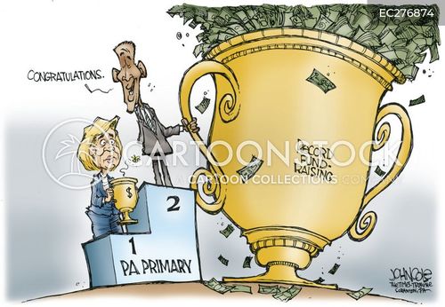 Primary Winner Cartoons and Comics - funny pictures from CartoonStock