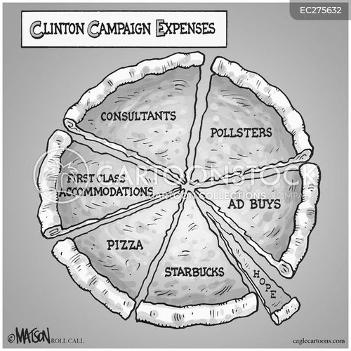 Campaign Expenses Cartoons and Comics - funny pictures from CartoonStock