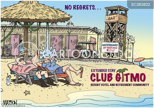 Club Gitmo Cartoons and Comics - funny pictures from CartoonStock