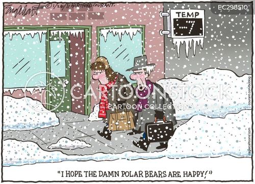 Arctic Climate Cartoons and Comics - funny pictures from CartoonStock
