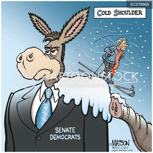 Cold Shoulder Cartoons and Comics - funny pictures from CartoonStock