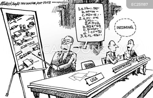 Global Conflicts Cartoons and Comics - funny pictures from CartoonStock