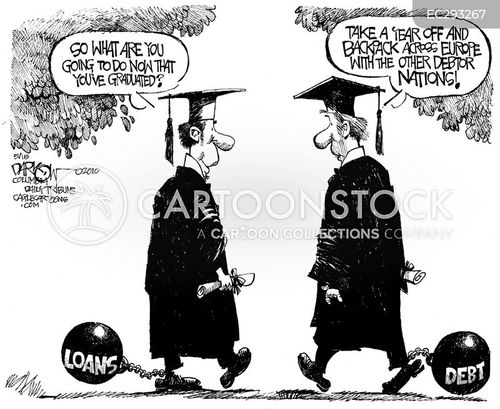 University Costs Cartoons and Comics - funny pictures from CartoonStock