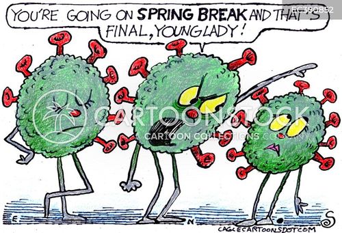 Spring Break Cartoons and Comics - funny pictures from CartoonStock