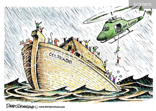 Colorado Floods Cartoons and Comics - funny pictures from CartoonStock