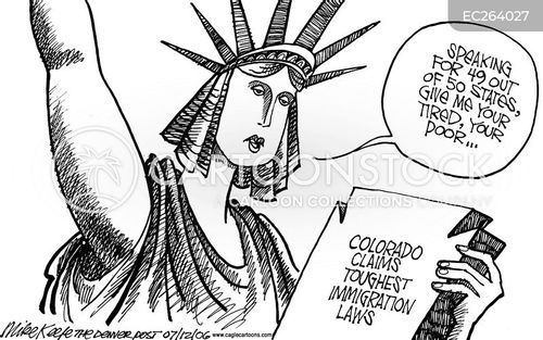 Legal Residence Cartoons and Comics - funny pictures from CartoonStock