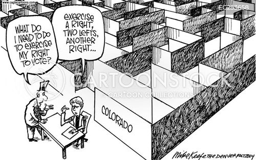 Colorado Primary Cartoons and Comics - funny pictures from CartoonStock