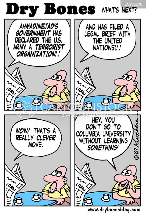 Colombia University Cartoons and Comics - funny pictures from CartoonStock